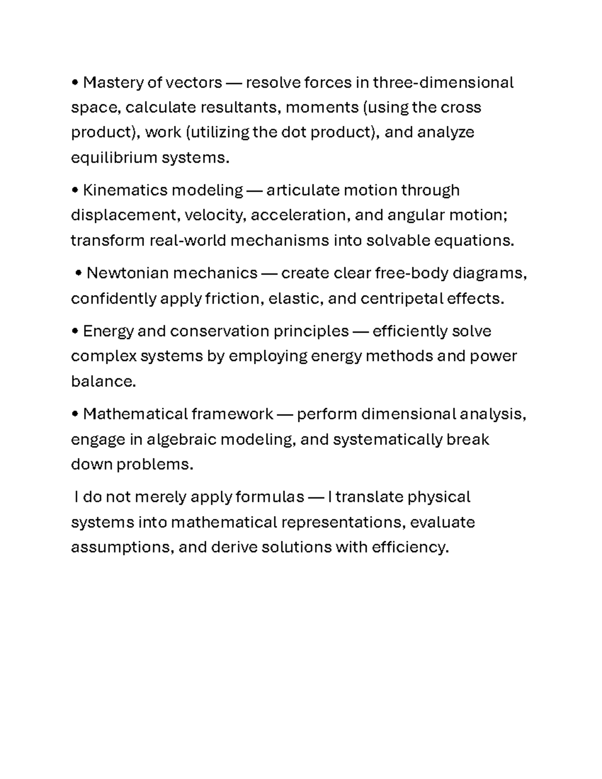 Mastery of vectors - notes - Mastery of vectors — resolve forces in ...