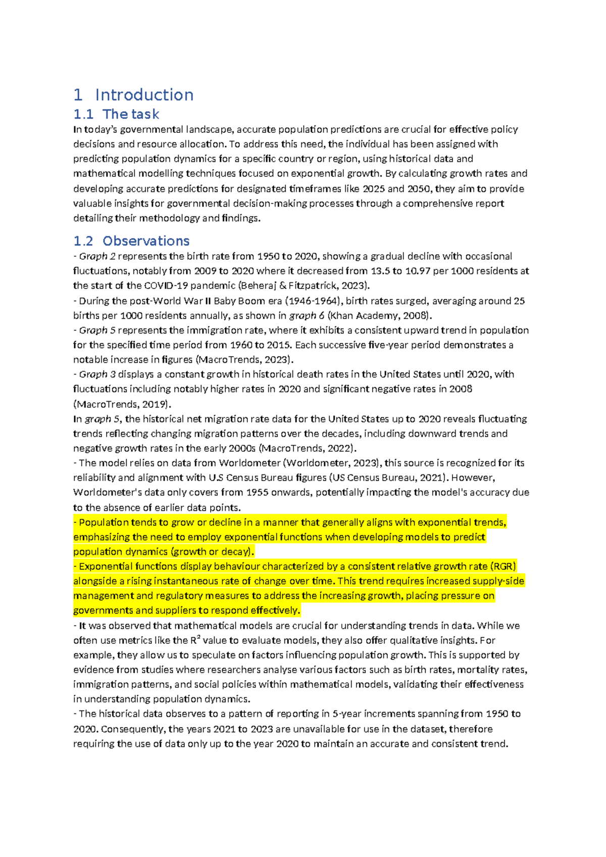Other MAM work - 1 Introduction 1 The task In today’s governmental ...