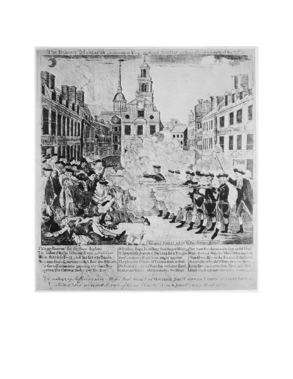 Resource Analysis 1: Understanding the Boston Massacre (1770) - Studocu