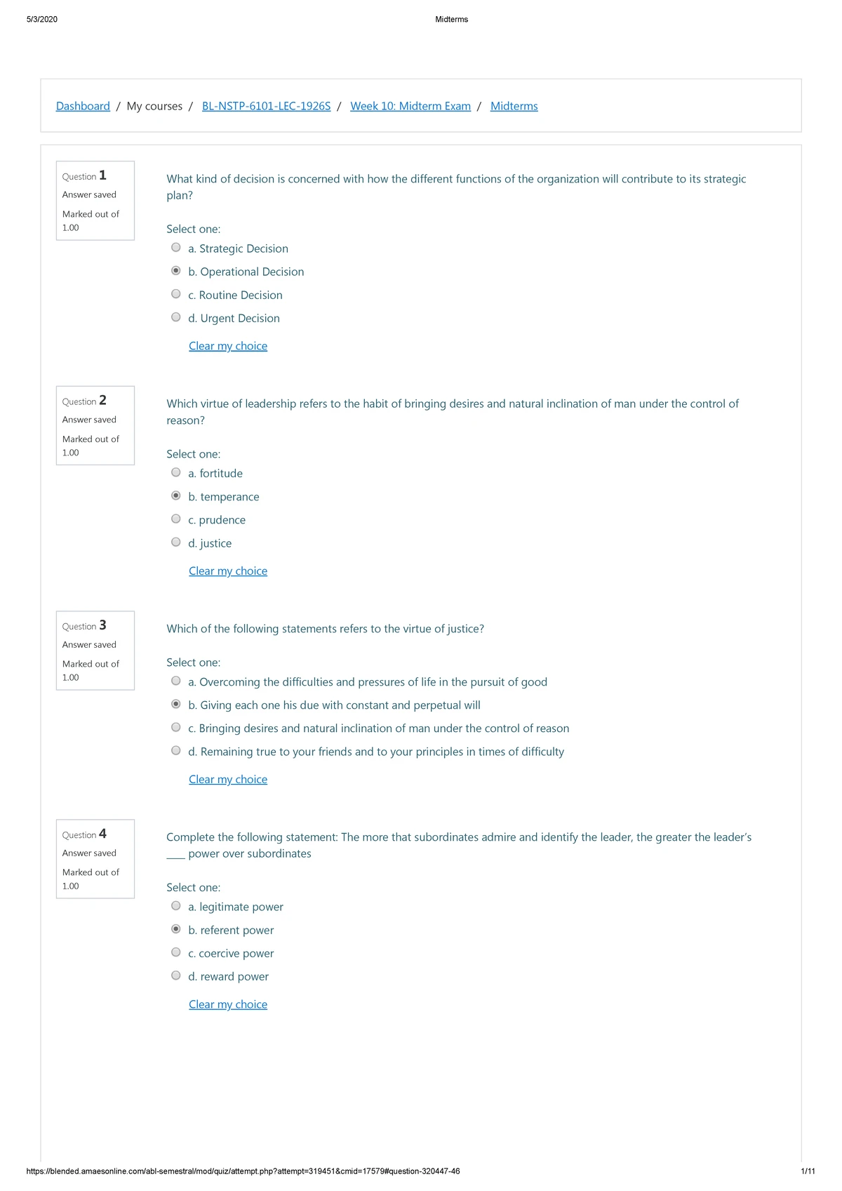 Data Structure And Algo Prelim To Finals Main Stacks Is Also Called A Algorithm Queue False