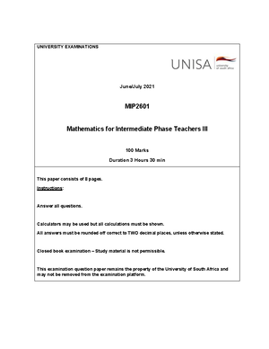 [Solved] Explain to an Intermediate Phase learner how the addition ...