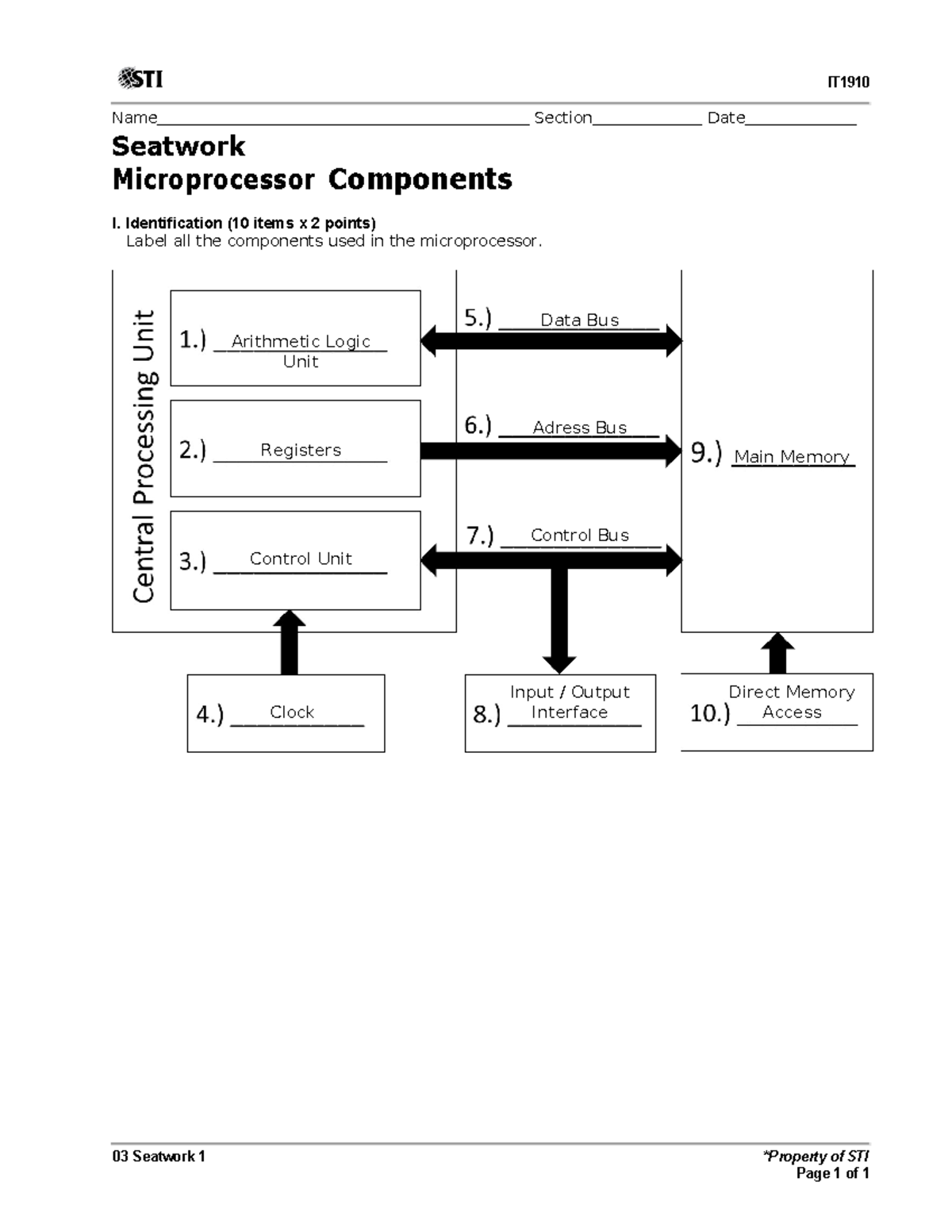 03 Seatwork 1 - Guide for student - Computer Engineering - IT Name ...