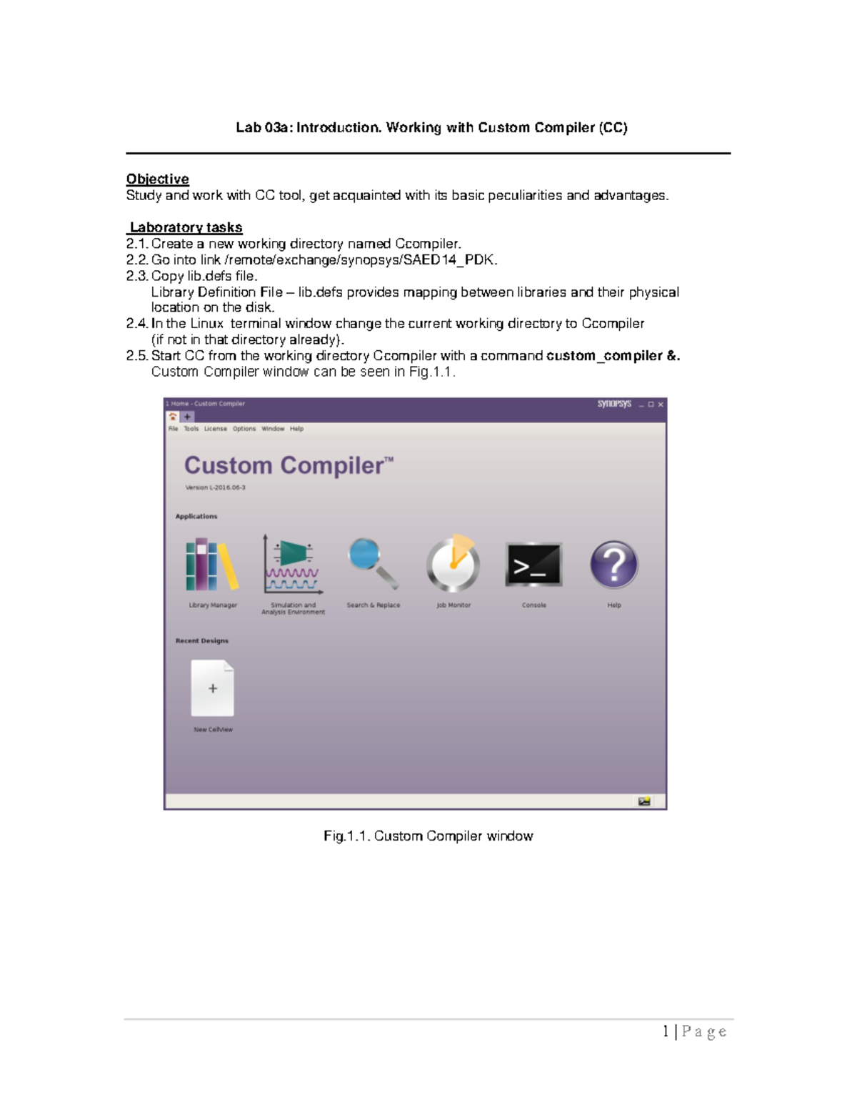 Lab 03a: Working with Custom Compiler - Library & Cell Creation Guide ...