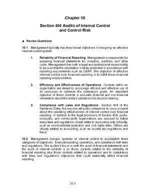 Chapter 7 Audit Evidence - Chapter 7 Audit Evidence Review Questions 7-1 In both a legal case ...