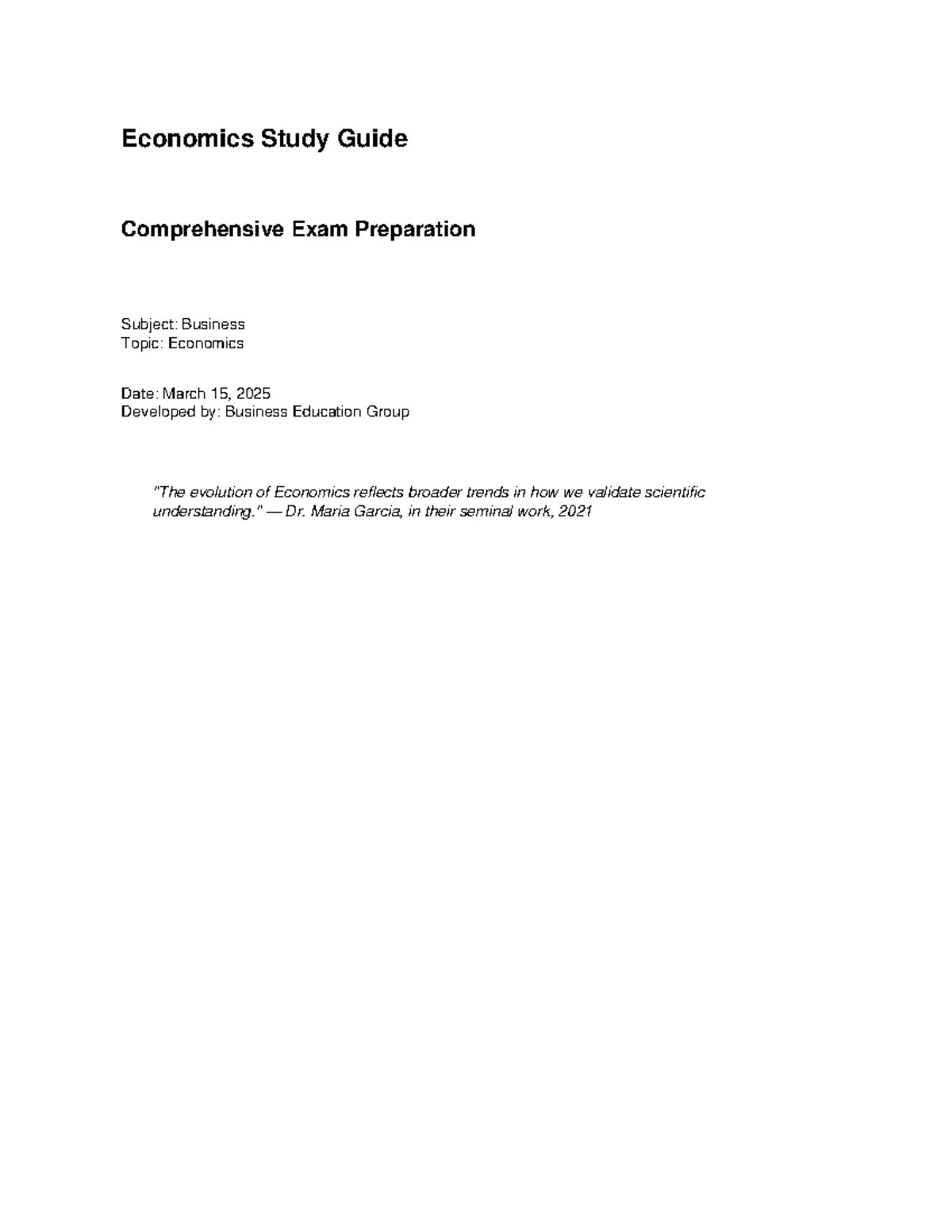 45915164199-629623.pdf - Economics Study Guide Comprehensive Exam ...