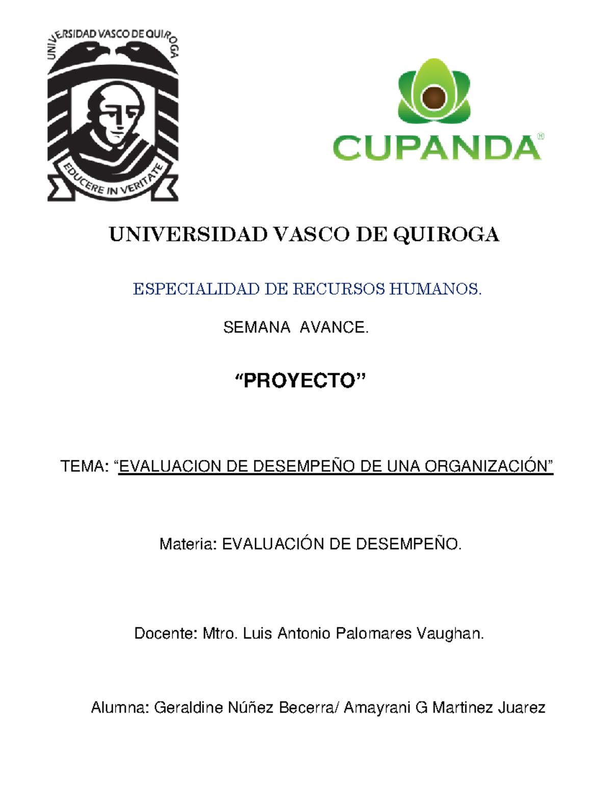 9575a1aab3450f142f5fdc071d6f112f - Proyecto: Evaluación del Desempeño ...