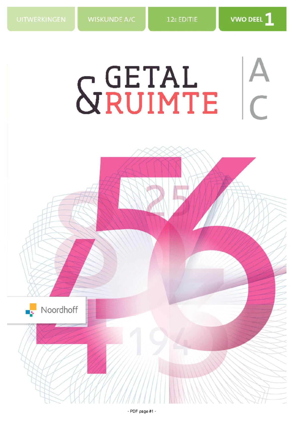 GR12 vwo wis B TI84 handleidingen - © Noordhoff Uitgevers bv GR-module ...