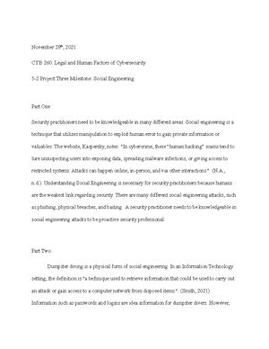 1-3Worksheet Activity-Summation of Privacy Laws Part 1 - CYB 260 Module ...