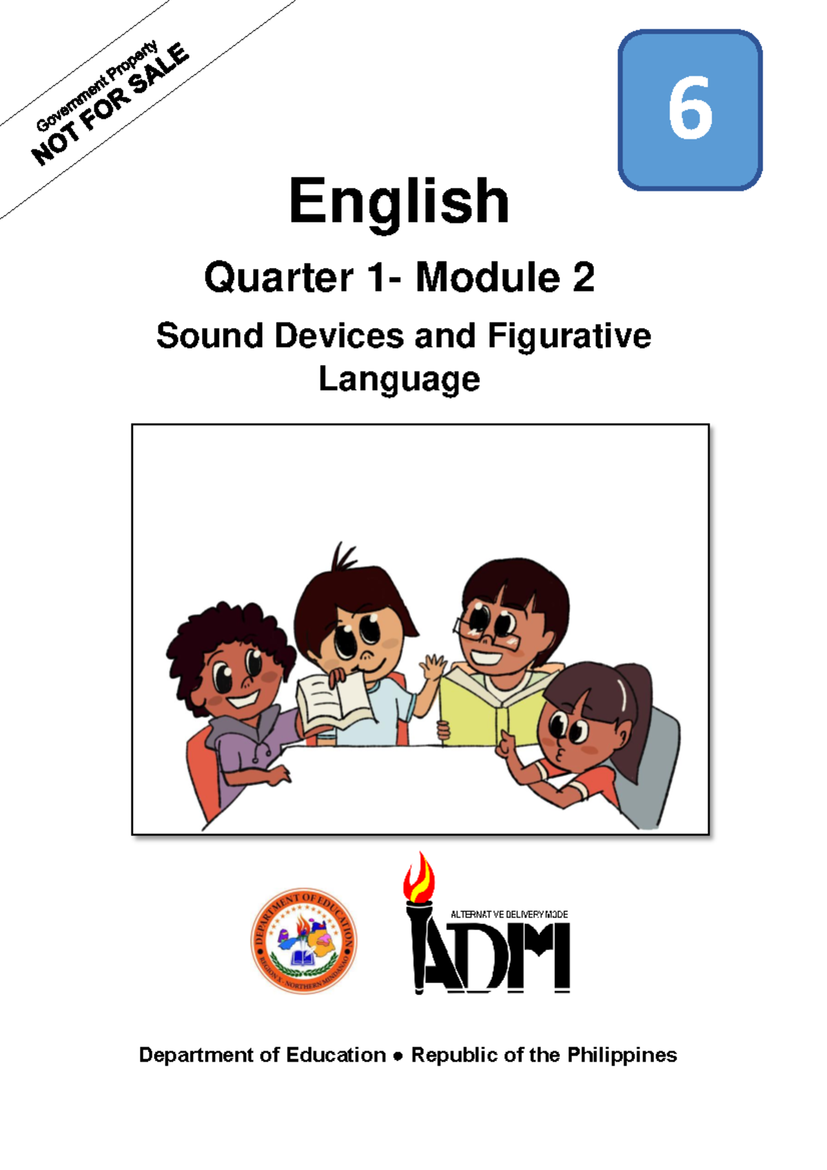 English 6 Q1 Mod2 Sound Devices Fig Version 3 - English Quarter 1- Module 2 Sound Devices and ...