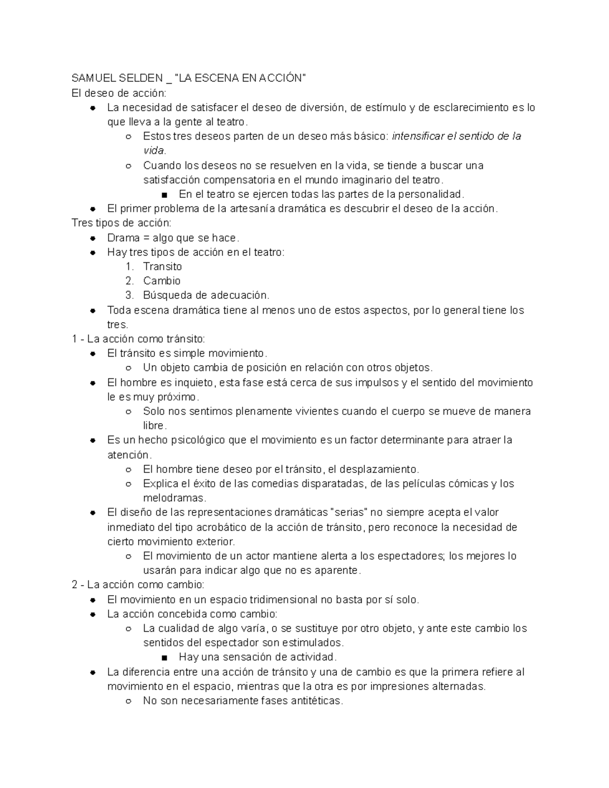 Samuel Selden - La escena en acción (Resumen) - SAMUEL SELDEN _ “LA ...