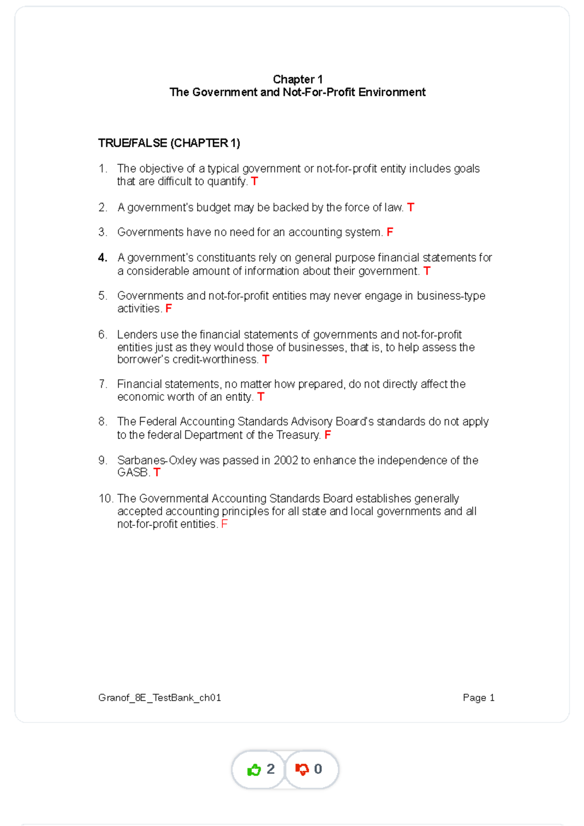 Chapter 1: Government and Environment Overview (GOVT 101) - Studocu
