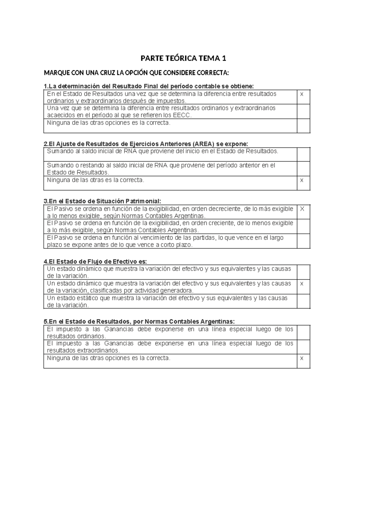 1er Parcial Teoría 2C 2022: Preguntas de Opción Múltiple - Studocu