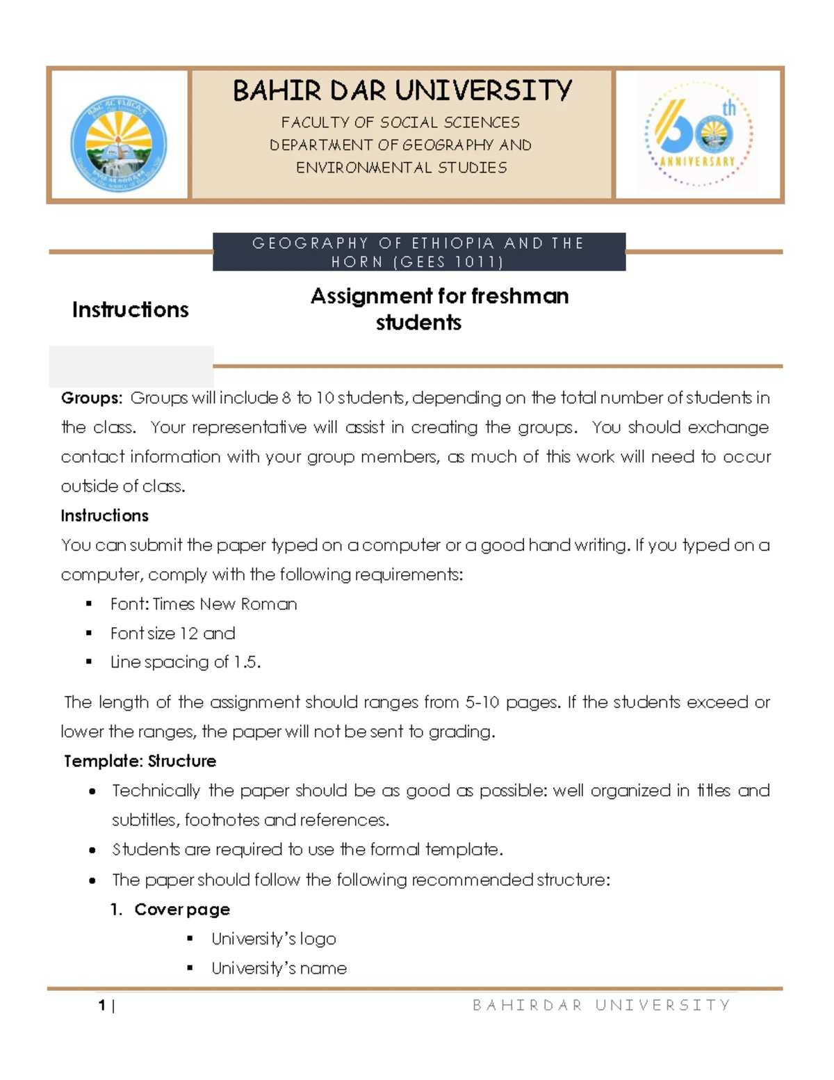 Geography Remedial Module for Grade 12 students - Pre-University ...