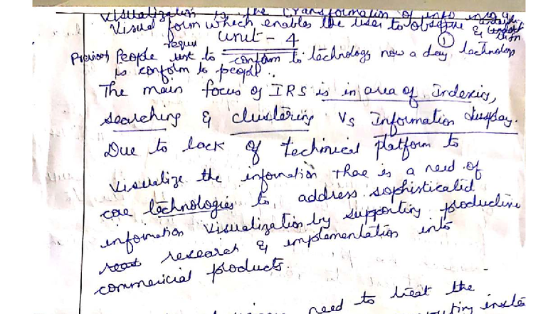 IRS Module 4: Information Visualization Techniques and Technologies ...