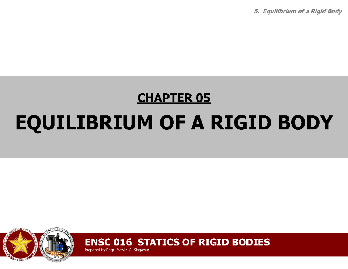 static pup marketing - ENSC 016 STATICS OF RIGID BODIESCIEN 3144 ...