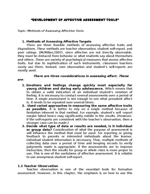 Designing Meaningful Performance-Based Assessment - Defining the ...