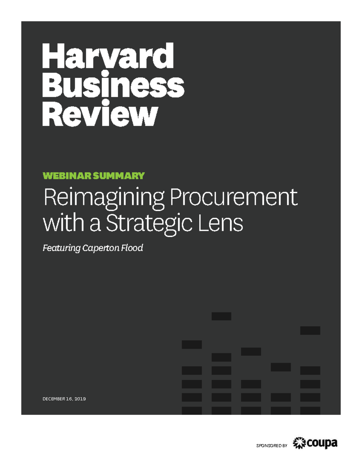 HBR Webinar Summary: Reimagining Procurement Strategies with Caperton ...