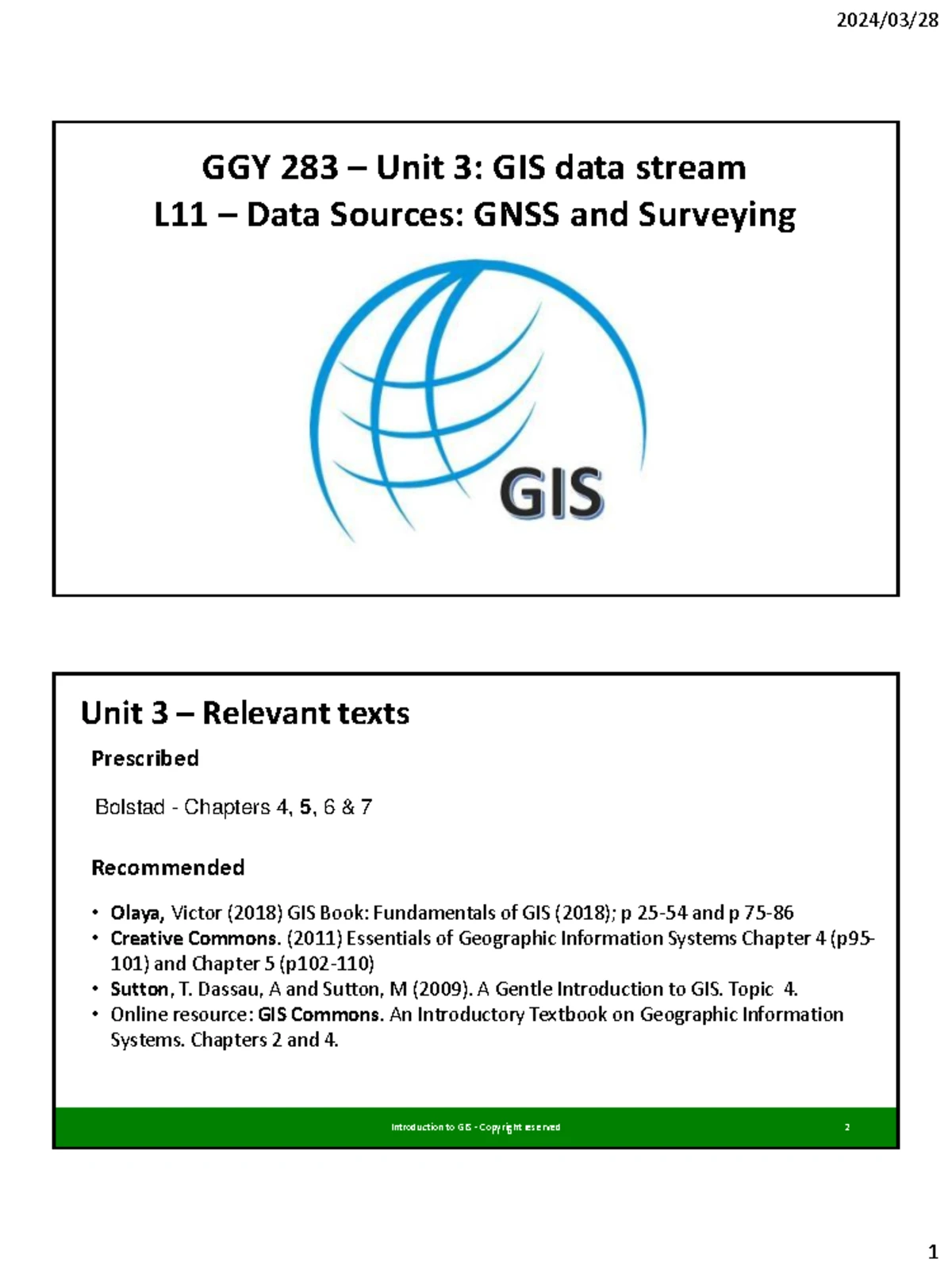SA Coordinate Reference System: Understanding the Gauss Conform Method ...