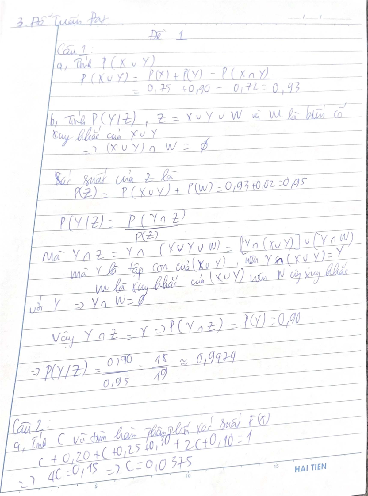 Final Exam Notes for Course 10490: Advanced Calculations - Studocu