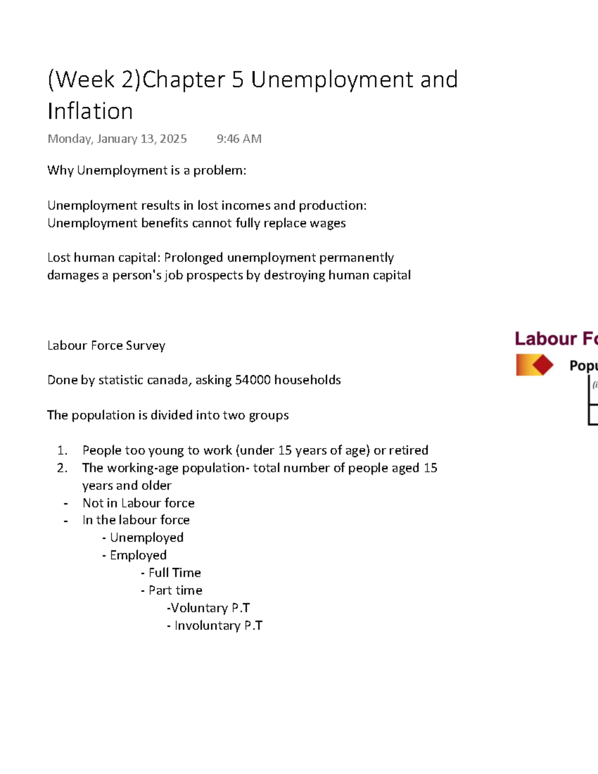 (Week 2) Chapter 5: Understanding Unemployment and Inflation - Studocu