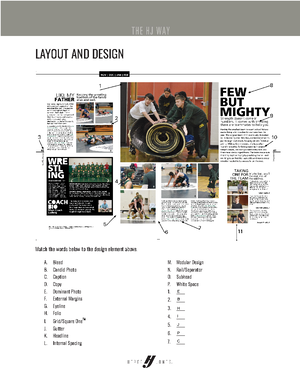 Journalism fill In notes - Vocabulary Scavenger Hunt In our yearbook or ...