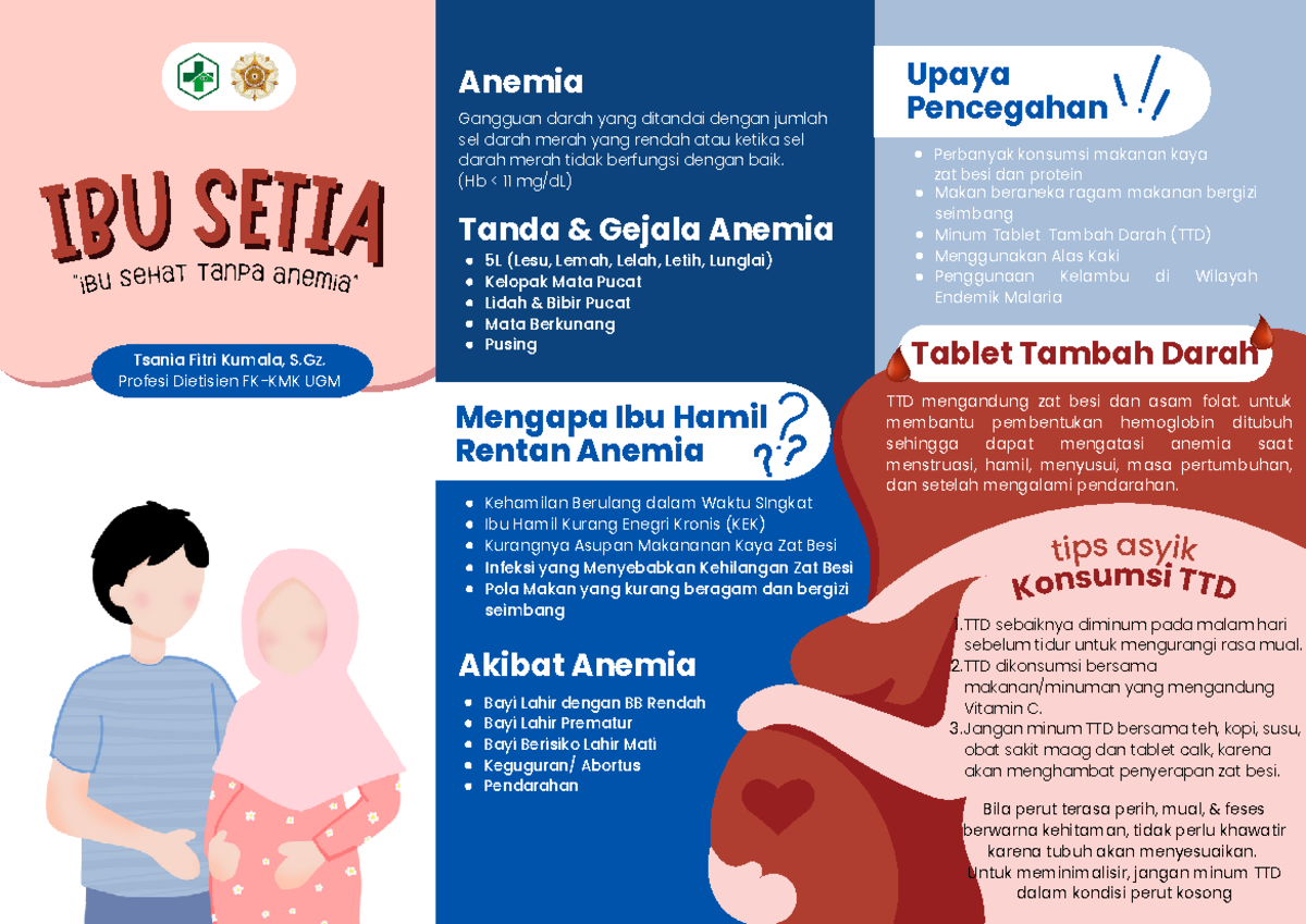 Panduan Anemia untuk Ibu Hamil: Pencegahan dan Konsumsi TTD - Studocu