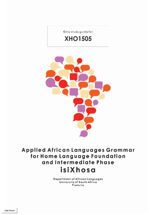 [Solved] Zibaluleke ngantoni intsomi zesixhosa - Applied African ...