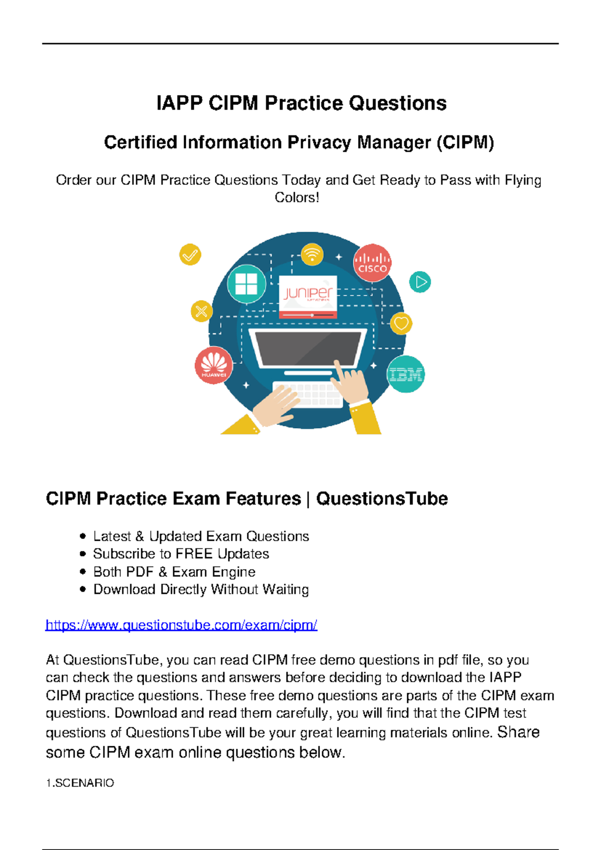 Authentic IAPP CIPM Exam Questions - Strategies for Success - IAPP CIPM ...