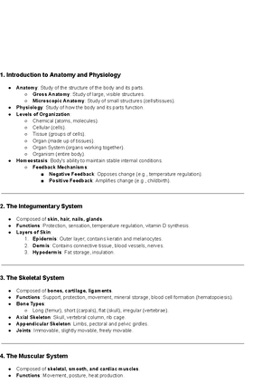 Notes Educational - Anatomy and Physiology (ANAPHY) explores the ...