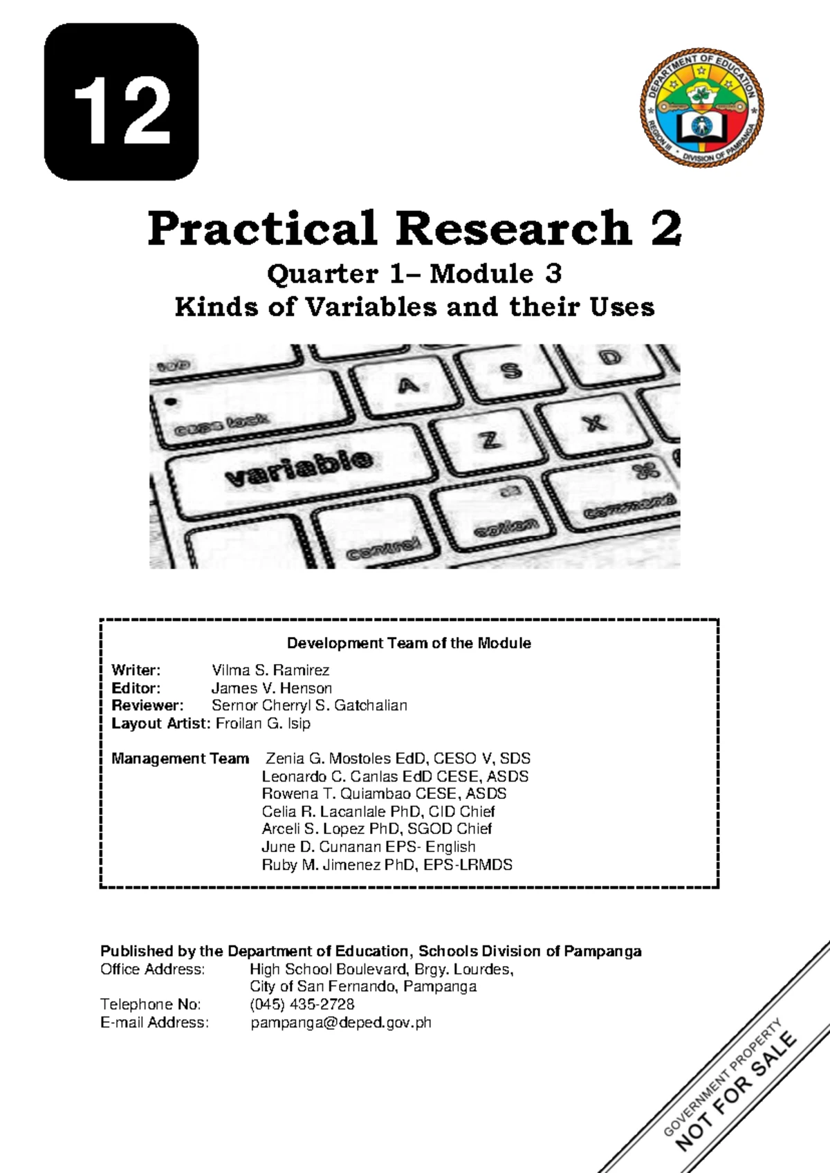 Module 3-Kinds of Variables and their Uses - Practical Research 2 ...