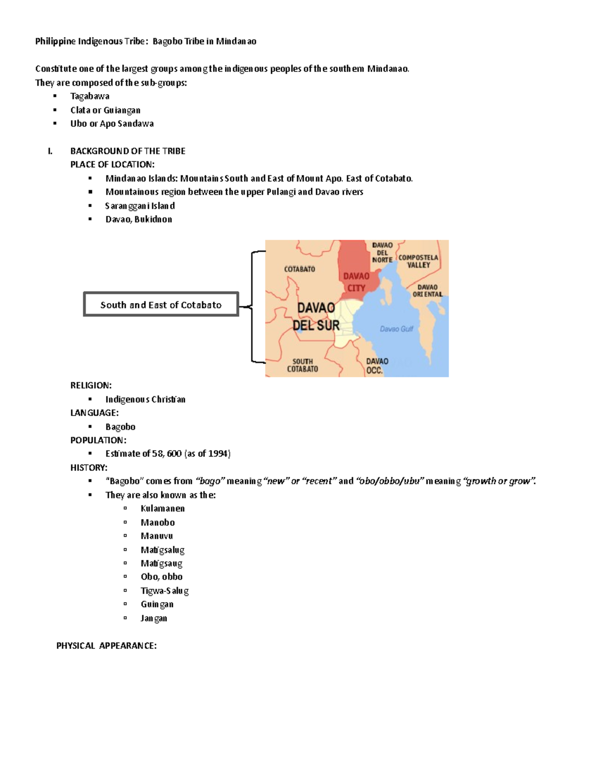Bagobo Tribe Study: Background, Culture, and Traditions of Mindanao ...