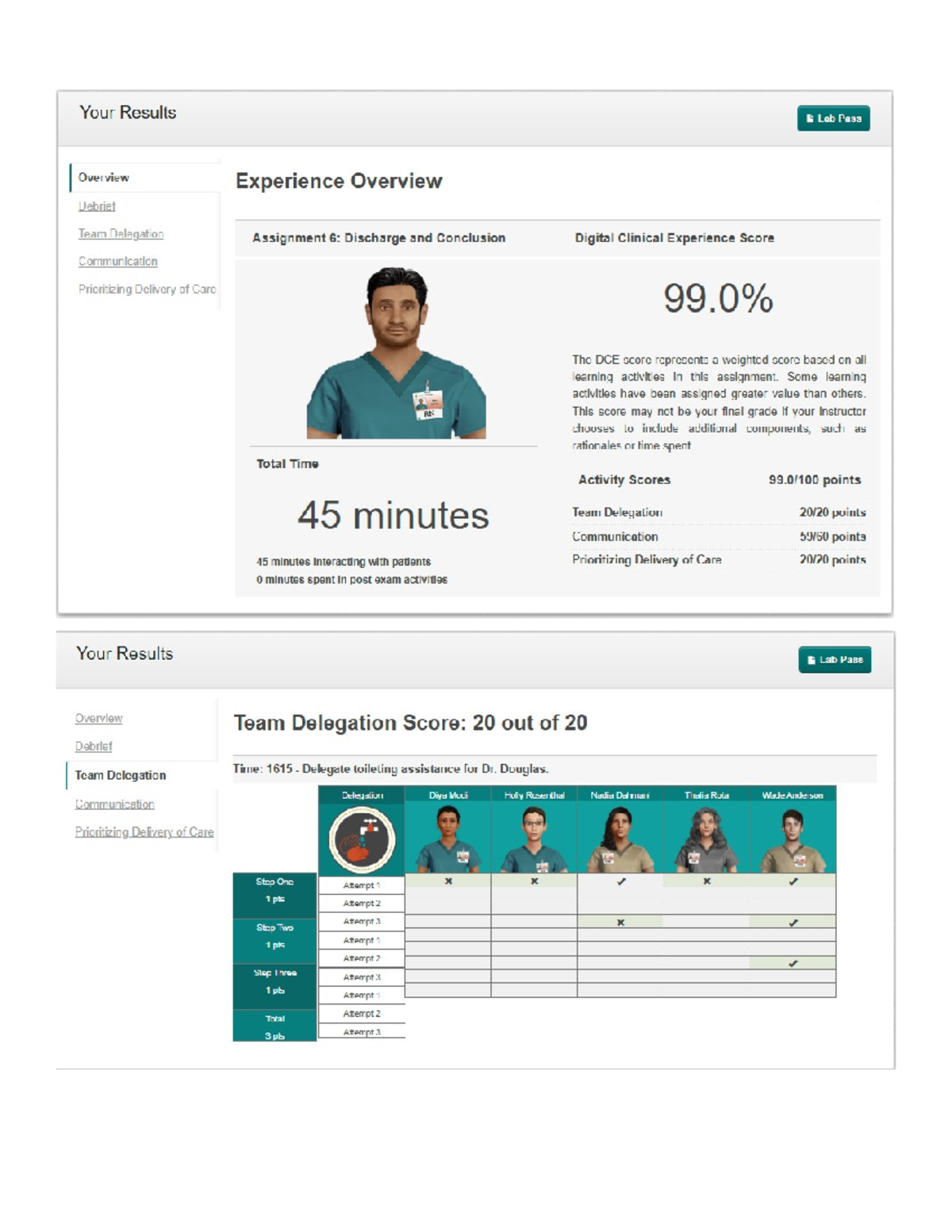 BSN 335 Discharge Report & Conclusion - Digital Clinical Experience ...