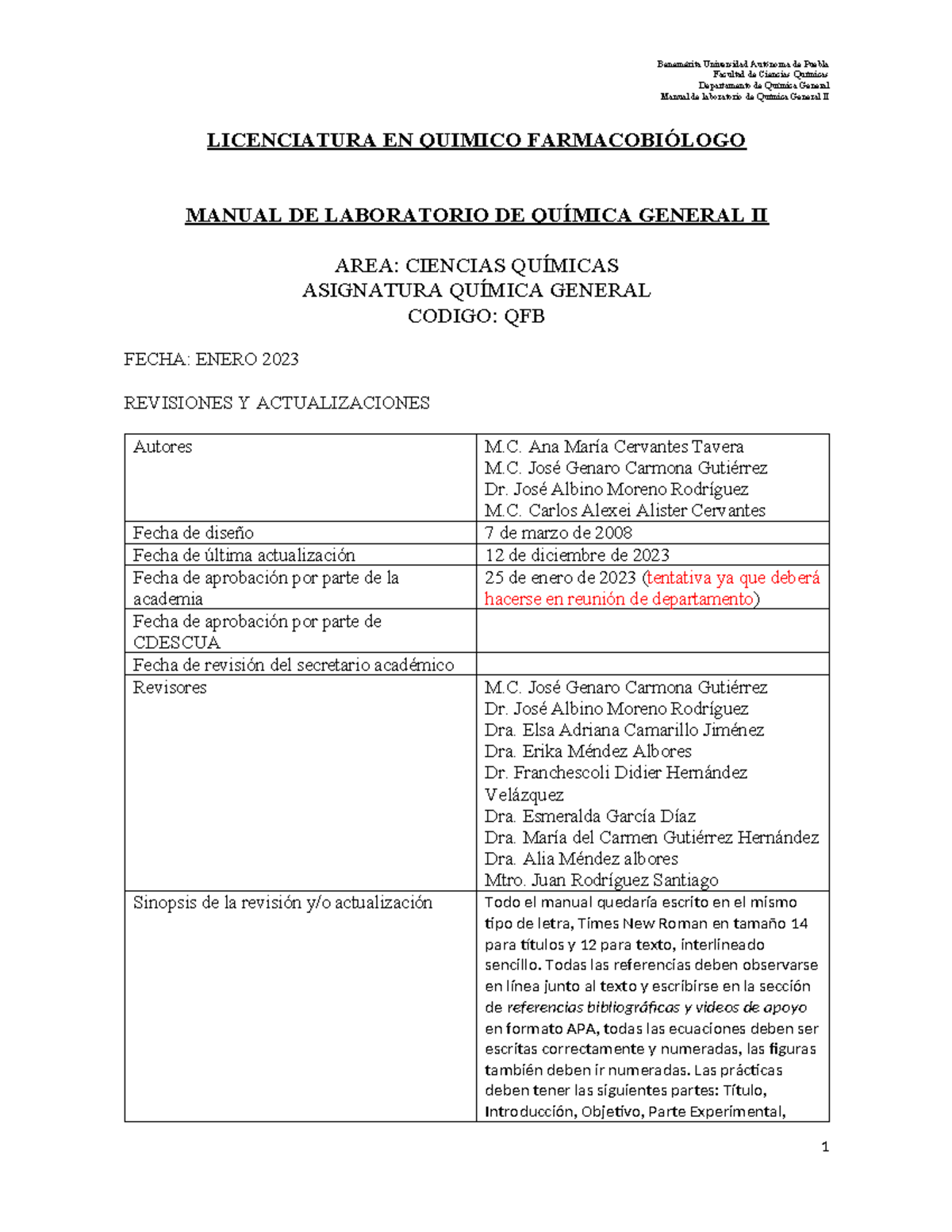 Manual de Laboratorio de Química General II - QFB - Studocu