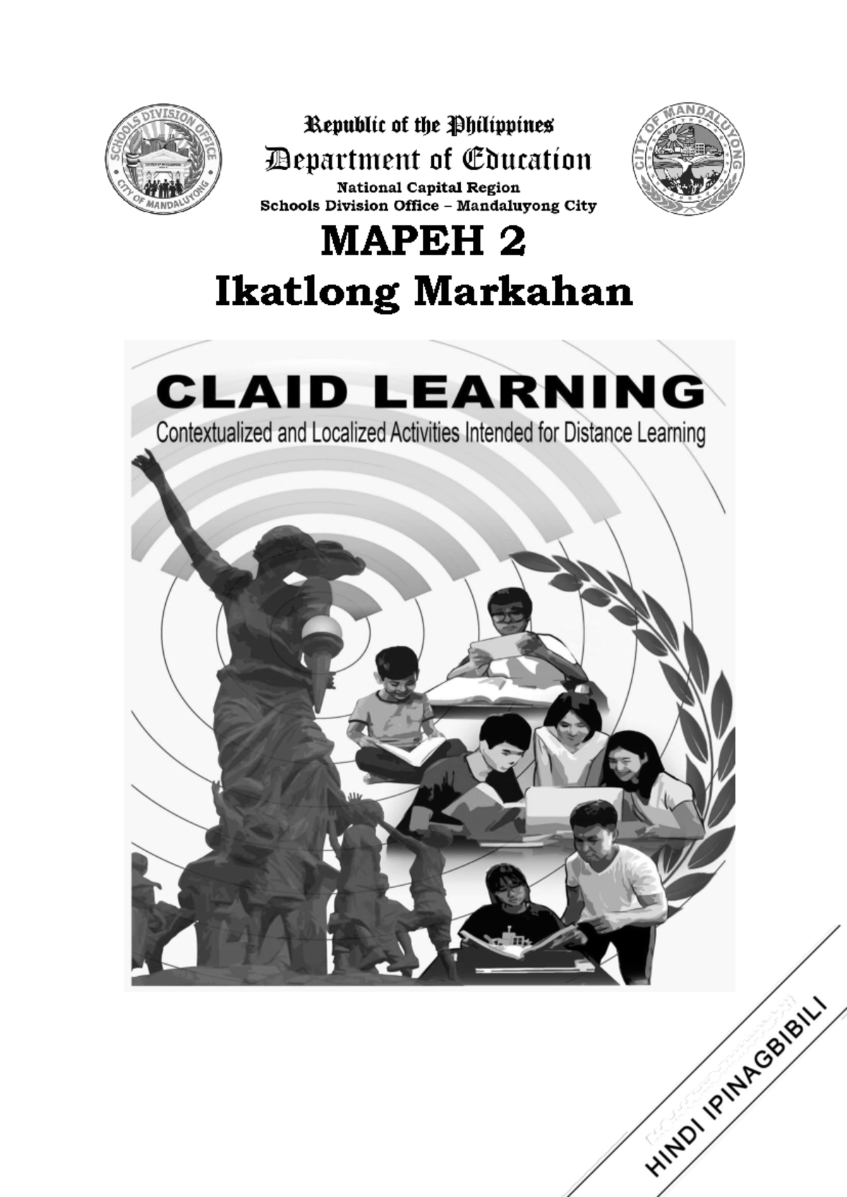 FV1 Q3 Mapeh 2 - MAPEH 2 Ikatlong Markahan MAPEH 2 Musika, Sining, Edukasyong Pangkatawan, - Studocu