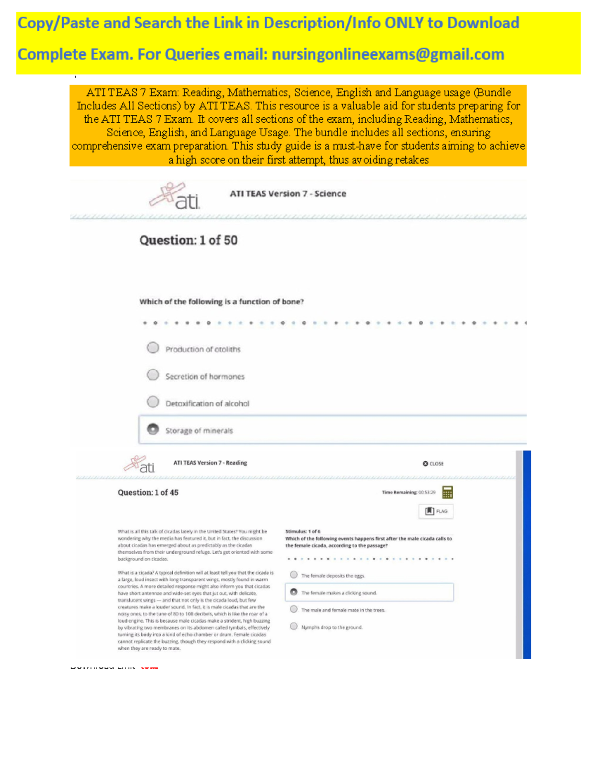 Complete ATI TEAS 7 Exam Prep (2025) English, Science, Mathematics, and ...