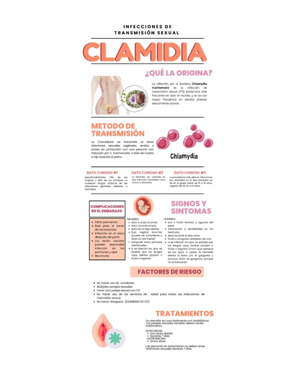 Infecciones de Transmisión Sexual: Clamidiasis y su Tratamiento - Studocu