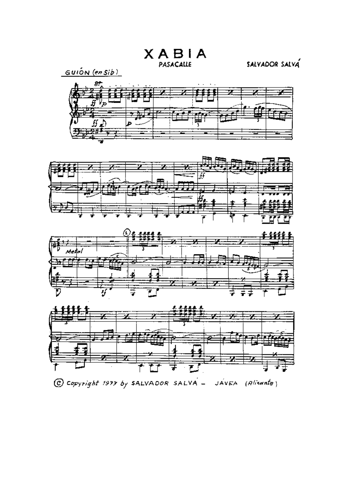 XABIA Saxo Tenor Sib Complete Study Guide - Studocu
