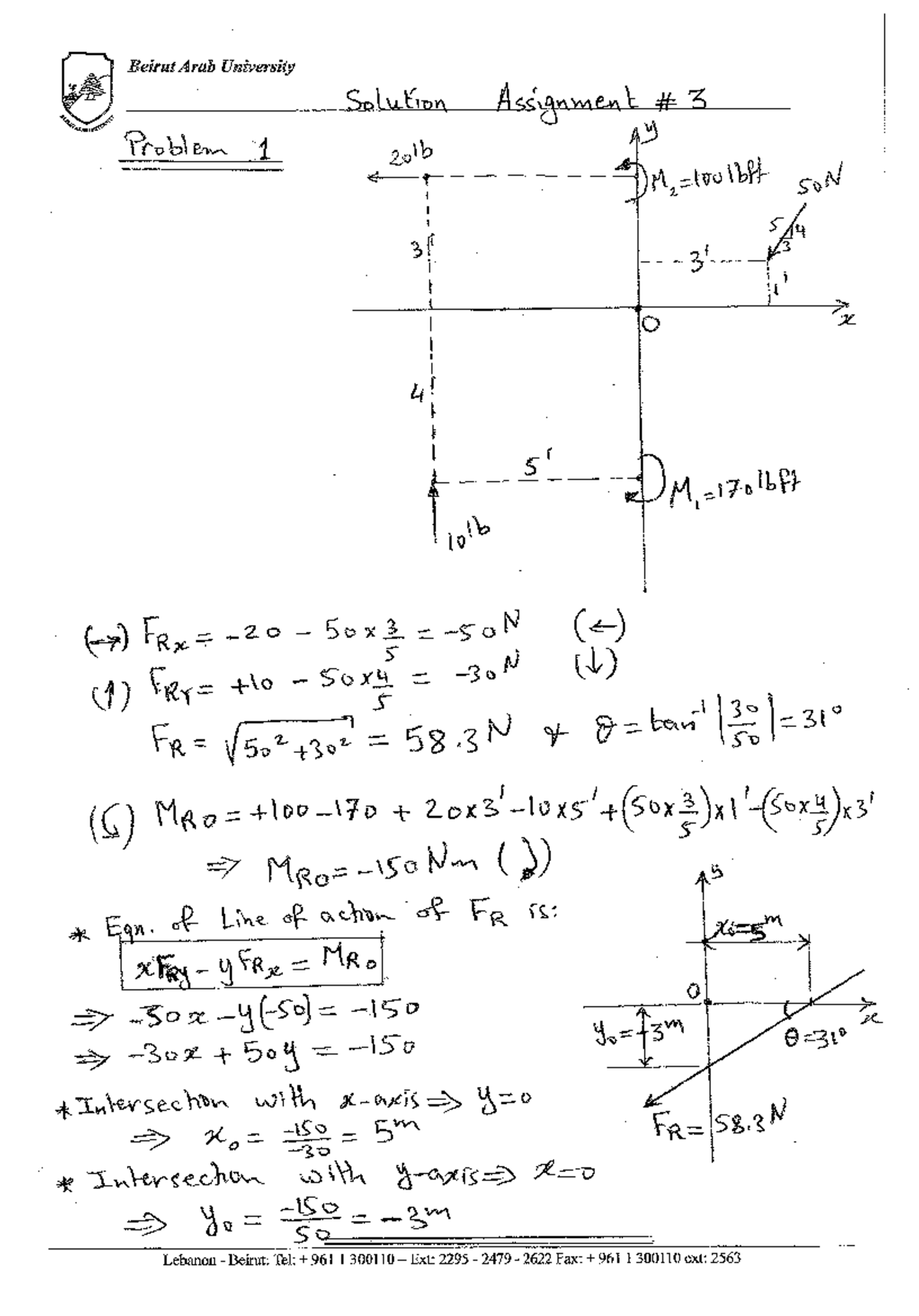 Solution (Ass3) - Beirut Arab University Solution Assignment 3 ARABI ...