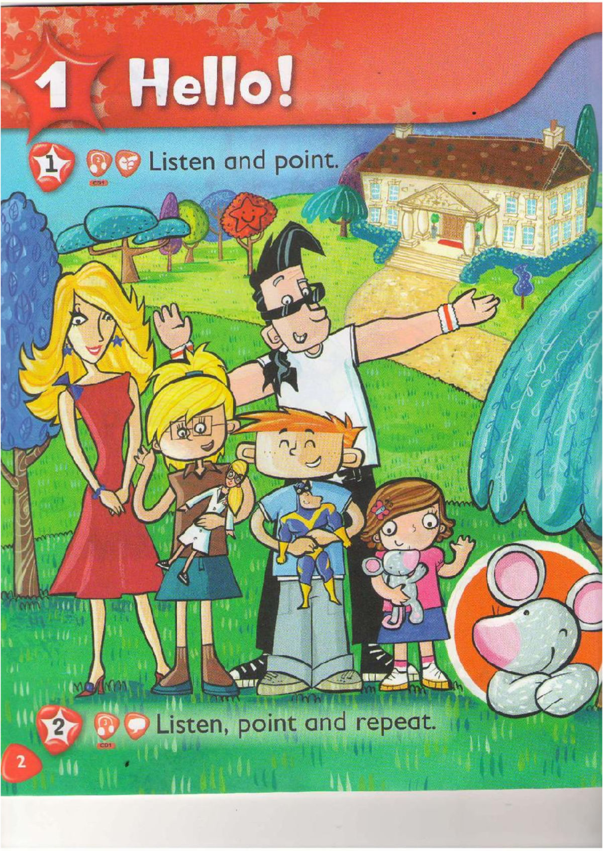 ESL Lesson Notes: Hello! Greetings, Actions, and Family Vocabulary ...