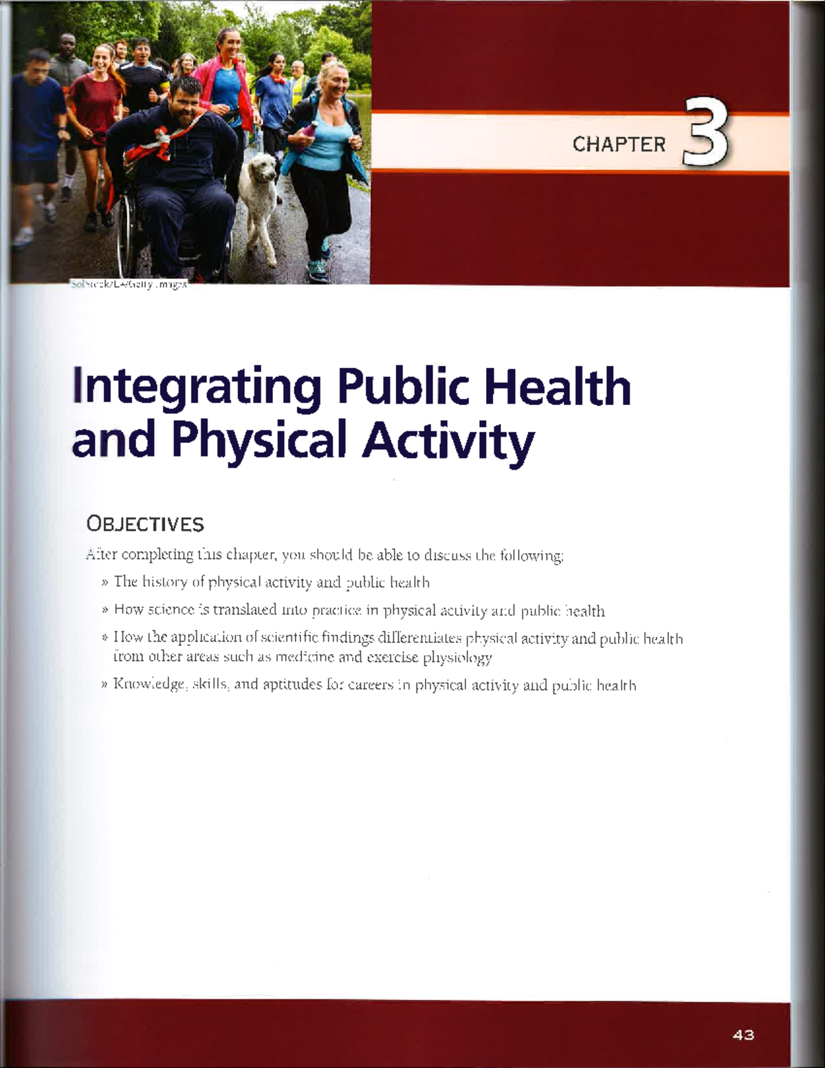 CHAPTER 3: Integrating Public Health and Physical Activity Insights ...