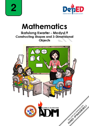 Math2 Q3 Mod3 Dividing Mentally 2,3,4,5,and10 v5 - ....... Mathematics Ikatulong Kwarter ...