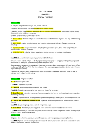 Module 1 - Introduction to Law, Obligations and Contracts - Warning: TT: undefined function: 32 ...