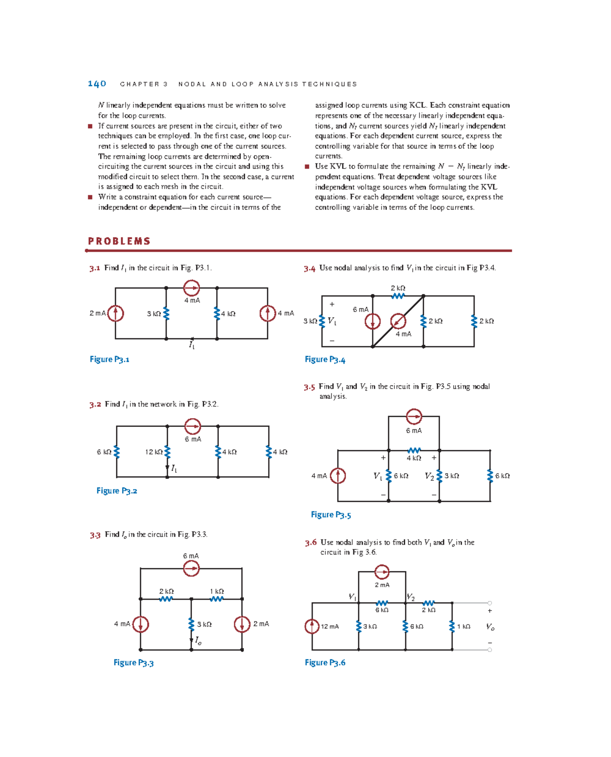 Activity-3 - ... - 140 C H A P T E R 3 N O D A L A N D L O O P A N A L ...