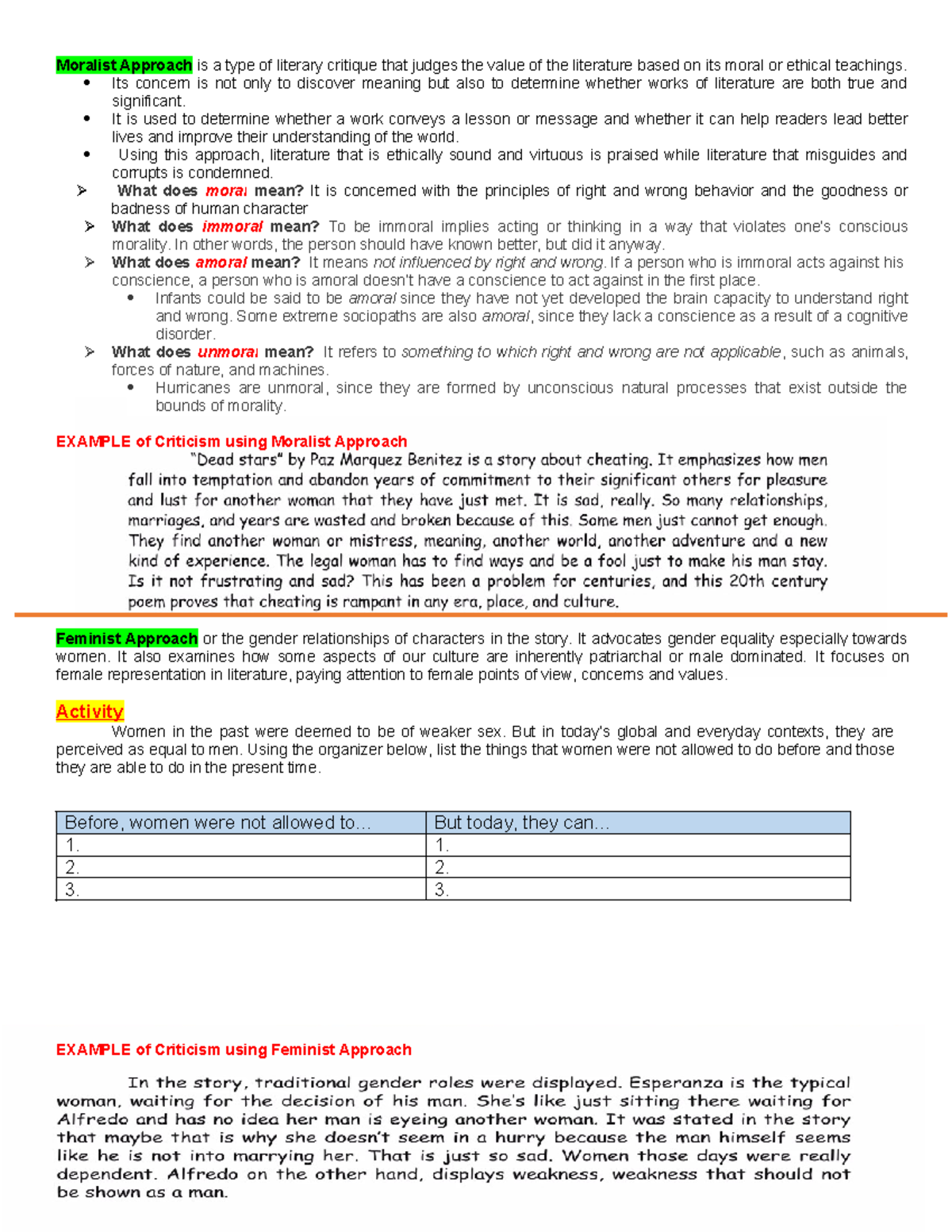 Moralist Approach in Literary Critique: Understanding Ethics in ...