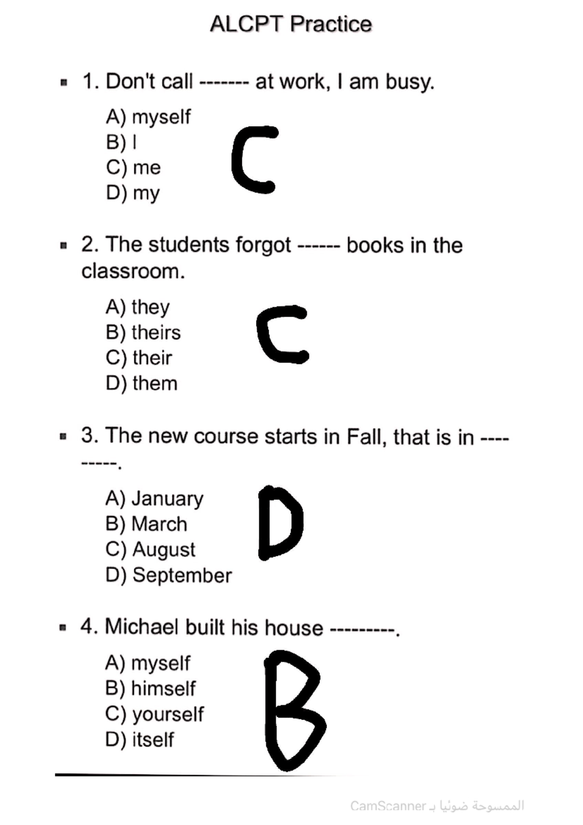 اختبار قبول - 5hbdhlewqwertyuiop' oiuytr433rtyuiolkj - ALCPT Practice 1 ...