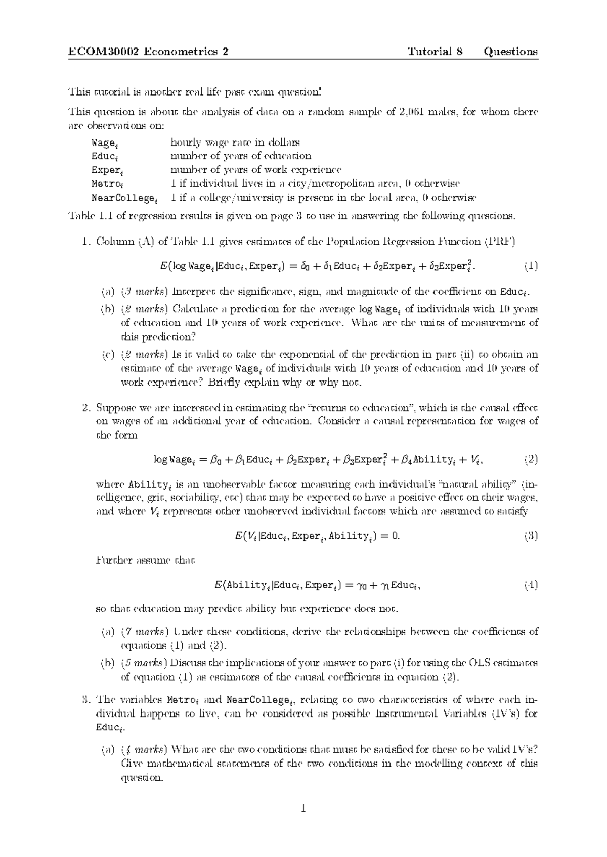 Tutorial 8 Questions 2021 - st t♦r s ♥♦t rr ♣ st ① ♠q st ♦♥ sq st ♦♥ s ...