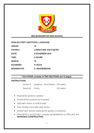 Tutorial on precedent 2024 - General background reading: Kleyn et al ...