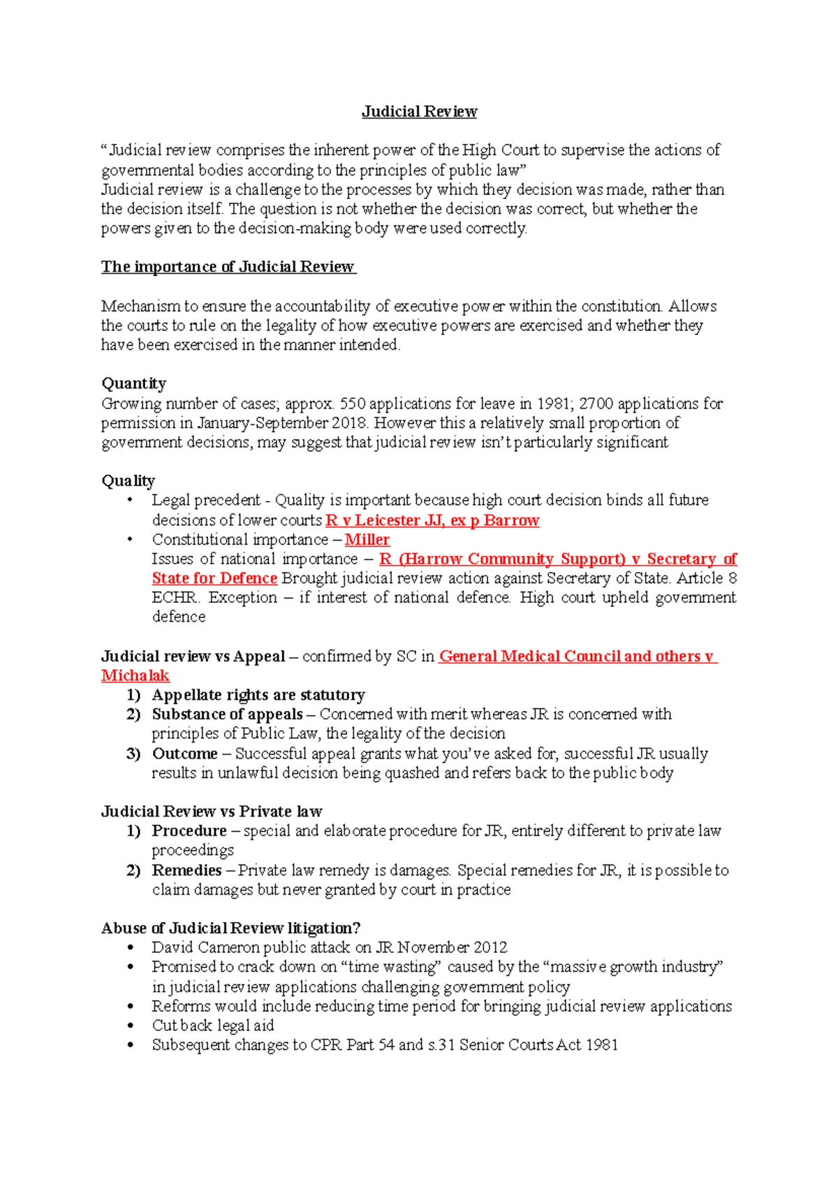 [Topic 5] Comprehensive Overview of Judicial Review: Scope & Procedures ...