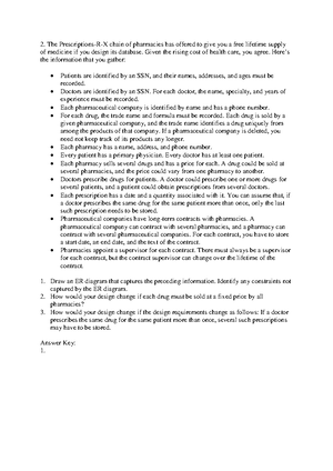 All Unit Important Questions From DBMS - DEPARTMENT OF COMPUTER SCIENCE & ENGINEERING QUESTION ...