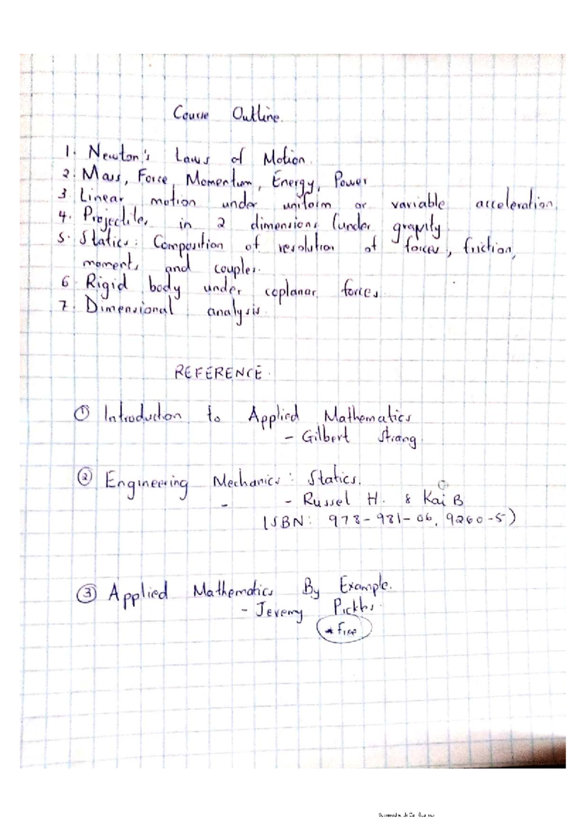 Applied-mathematics-notes - Bsc.Civil Engineering - Studocu